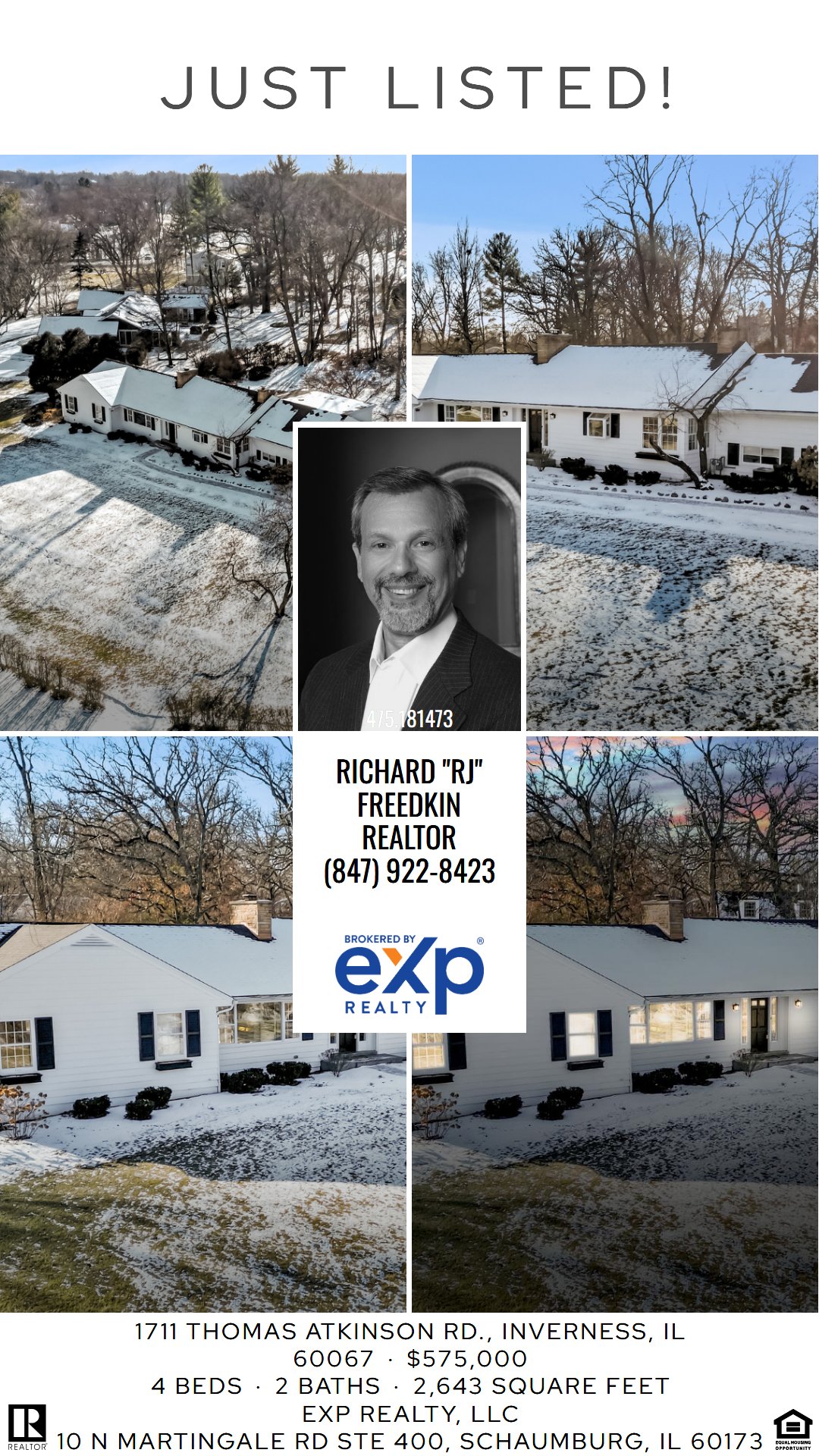 1711 Thomas Atkinson Rd., Inverness, IL 60067